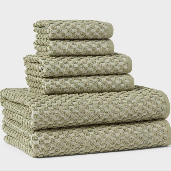 Threshold | Bath | Threshold 6pc Performance Plus Textured Dot Bath ...